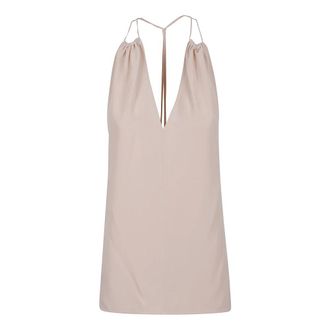 Victoria Beckham Femme, Tops, Rose, Taille: 34 FR Top en soie