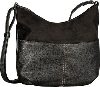 Tom Tailor Miha Sac bandoulière pour femme Taille M, Noir, m