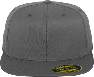Flexfit Erwachsene Mütze Premium 210 Fitted, grau (Darkgrey), L/XL