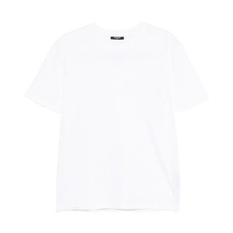 Balmain Homme, Tops, Blanc, Taille: S T-shirt avec logo vintage en gel