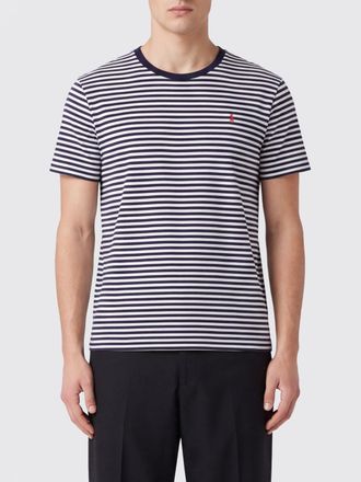 Polo Ralph Lauren Gestreiftes Baumwoll-T-Shirt mit Rundhalsausschnitt und Pony-Logo