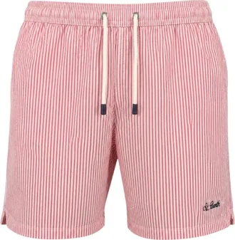 MC2 Saint Barth Homme, Maillots de bain, Rose, Taille: 2XL Patmos Mid-Length Swim Shorts