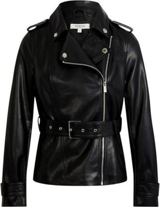 Morgan Femme 252-gpil Veste Mi-saison, NOIR M, 44 EU