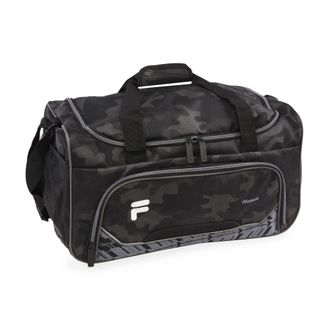 Fila Fila Source Gym Sport-Reisetasche, Gr&ouml;&szlig;e S, Schwarz/Camo, Klein, Schwarz Camo, Source Sporttasche, klein