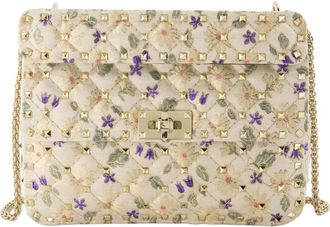 Valentino Garavani Femme, Sacs, Multicolore, Taille: ONE Size Sac &eacute;l&eacute;gant Rockstud Spike Jacquard