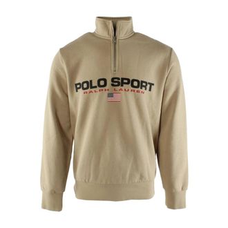 Ralph Lauren Red Rocks Sweatshirt mit Rei&szlig;verschluss - - Sweatshirts & Hoodies - Herren - Beige - S