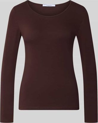 Zabaione Longsleeve mit Rundhalsausschnitt