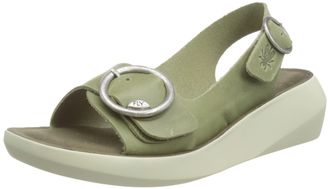 FLY London Fly London Damen Berk754fly Sandale, Grau Smog, 41 EU