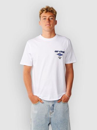 Rip Curl Fade Out Icon T-Shirt white
