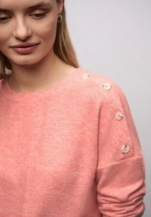 Street One Langarmshirt mit Rundhalsausschnitt