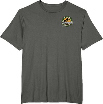 Jurassic Park Logo Park Ranger Badge T-Shirt