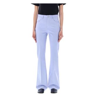 Marni Lilafarbene Schlaghose - - Trousers - Damen - Lila - 2XS