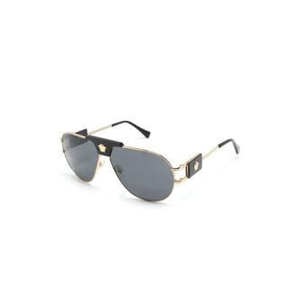 Versace Pilotenbrille - - Accessories - Herren - Gelb - 63 MM