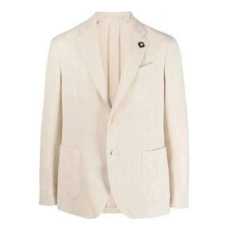 Lardini Elegantes Sakko - - Jackets - Herren - Beige - 3XL