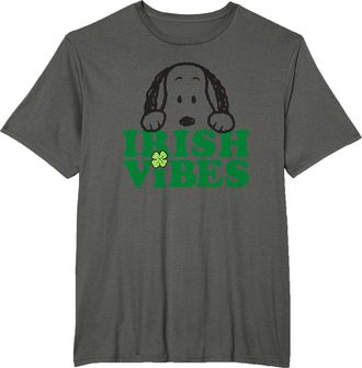 Peanuts St Patricks Day Snoopy Irish T-Shirt