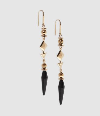 Isabel Marant Boucles dOreilles Asymmetric Ida Black