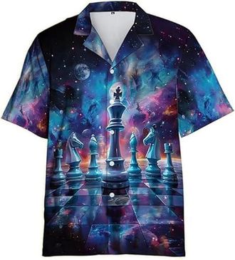 Keephen Casual Nouveaut&eacute; &Eacute;checs Hawaiian Chemise Impression 3D Cible de Fl&eacute;chettes Boutonn&eacute;e Chemise Femmes Hommes &Eacute;t&eacute; Plage Vacances Chemise