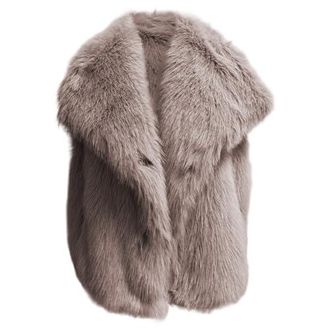 Generic Gilet Sans Manche Femme Gilet Femme D&eacute;contract&eacute; Quotidien Ville Col Montant Luxe - Manteau Sans Manches &Eacute;l&eacute;gant Pour Femmes Modernes