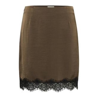 Kaffe Curve Damen, R&ouml;cke, Braun, 7XLGr&ouml;&szlig;e