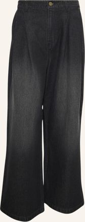 adidas Originals Adidas Originals Jeans, Mittelhoch, Weites Bein schwarz