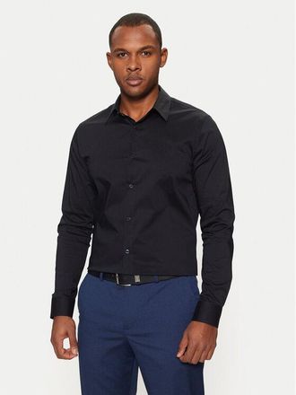 Guess Hemd Sunset M1YH20 W7ZK1 Dunkelblau Slim Fit