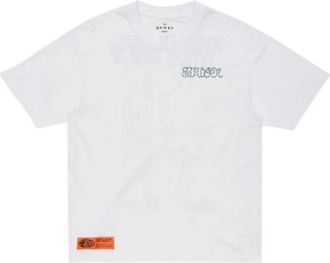 Edwin Homme, Tops, Blanc, Taille: XL Spiral Sighs T-Shirt