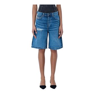 Diesel Damen, Shorts, Blau, W26Größe