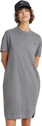 G-Star G-Star Femme Robe-T-Shirt Overdyed Loose, Gris (correct winter grey gd D24483-D610-G490), XXS