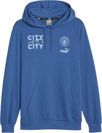 Puma Kapuzenpullover f&uuml;r Herren, Baumwollmischung (blauer See)