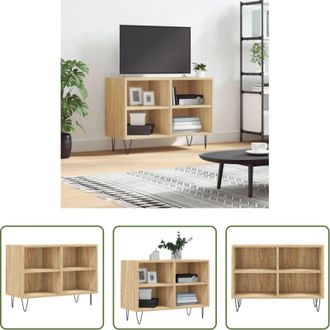 vidaXL TV-Schrank Sonoma-Eiche - TV-Schrank Sonoma-Eiche 69,5x30x50 cm Holzwerkstoff