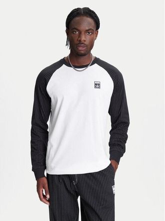 adidas Longsleeve Wabash Baseball JW0164 Weiß Loose Fit