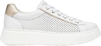 Nero Giardini Femme, Chaussures, Blanc, Taille: 37 EU Baskets en cuir et techniques