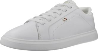 Tommy Hilfiger Femme, Chaussures, Blanc, Taille: 38 EU Icon Court Light Baskets