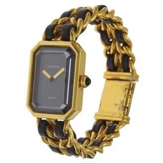 Chanel Pre-owned Vintage Armbanduhr - - Pre-owned - Damen - Schwarzk - ONE SIZE