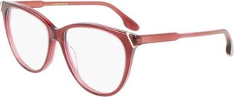 Victoria Beckham Femme, Accessoires, Rose, Taille: ONE Size Montures de Lunettes en Ac&eacute;tate