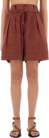Isabel Marant Ingrid Shorts - Red