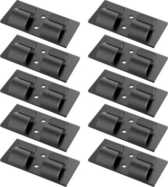 Generic Lichtclips f&uuml;r Au&szlig;enlichterketten,Lichterkettenclips f&uuml;r den Au&szlig;enbereich | 10X Lichterkettenaufh&auml;nger f&uuml;r den Au&szlig;enbereich,Weihnachtslichthaken f&uuml;r L