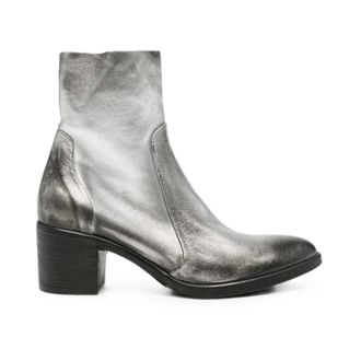 Strategia Heeled Bottes - Femme - Chaussures - Gris - Taille: 39 EU