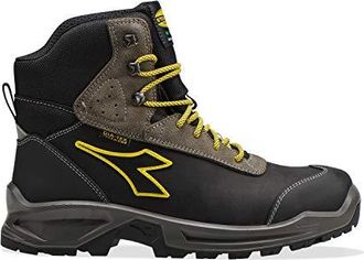 Utility Diadora DIADORA Sport DIATEX High S3 WR CI SRC, Chaussure Bateau, Nero/Grigio Acciaio