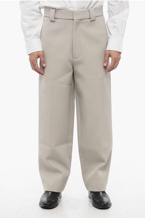 Fear of God Virgin Wool-Blend Trousers with Belt Loops size 48