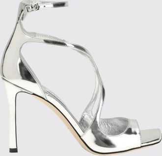 Jimmy Choo London Sandales &agrave; Talons JIMMY CHOO Femme couleur Argent