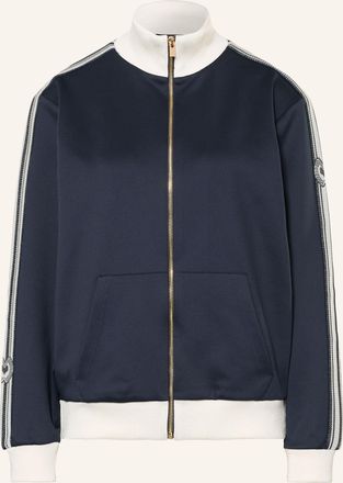 Maje Sweatjacke Mit Galonstreifen blau