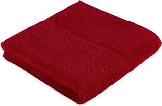 FROTTANA frottana Pearl Handtuch 50 x 100 cm aus 100% Baumwolle, ruby