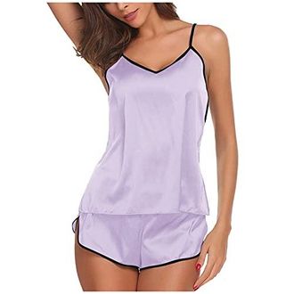 Generic Lingerie Rouge Dentelle Pyjama Sous-v&ecirc;tements Ensemble Charmant Dentelle Sous-v&ecirc;tements Bodys Femme, Rose, XXL