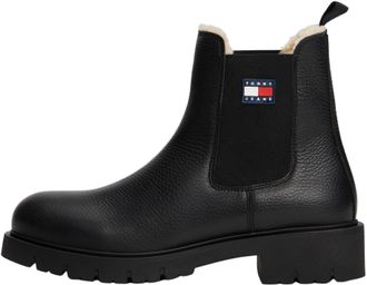 Tommy Jeans Damen TJW Chelsea Boot WL EN0EN02826 Low, Schwarz (Schwarz), 3,5 UK, Black, 36 EU