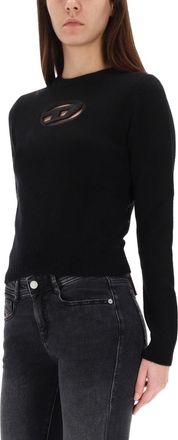 Diesel Wool-Cashmere Blend Sweater - Black