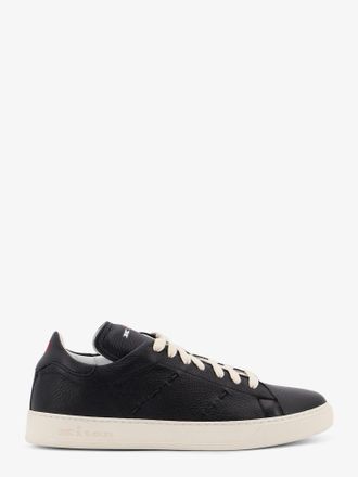 Kiton Ciro Paone Leather sneakers with iconic side stitching - KITON CIRO PAONE - gender_Man