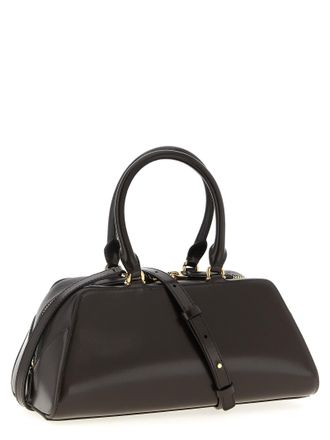 Givenchy Womens Top Handle Bag Brown Calfskin Leather