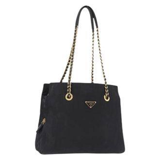 Prada Pre-owned Vintage Nylon Shoulder Bag - - Pre-owned - Damen - Schwarzk - ONE SIZE