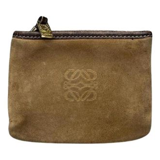 Loewe Pre-owned Leder Clutch - - Pre-owned - Damen - Braun - ONE SIZE